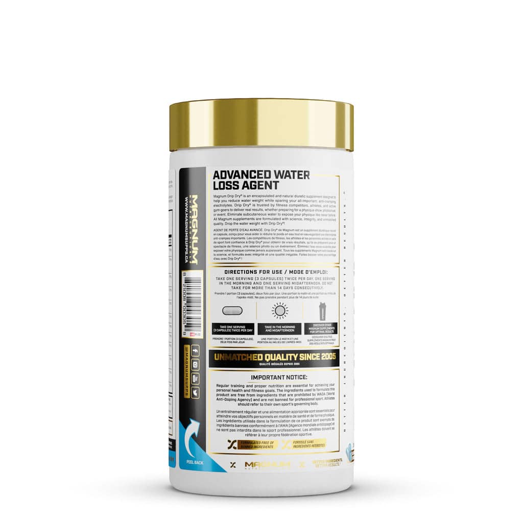 Magnum Drip Dry | 90 Capsules | Canada | Supplements Direct