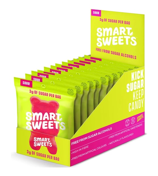 Smart Sweets - Sour Gummy Bears (Box of 12) | Place your order Today