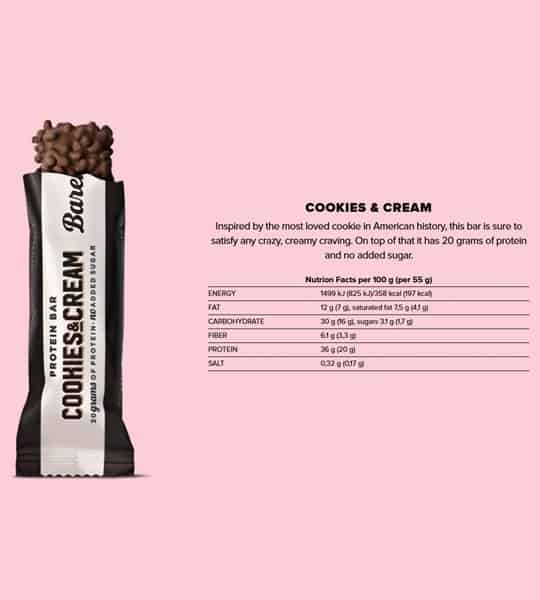 Barebell - Protein Bar (1 bar) | Buy online with FREE shipping in Canada