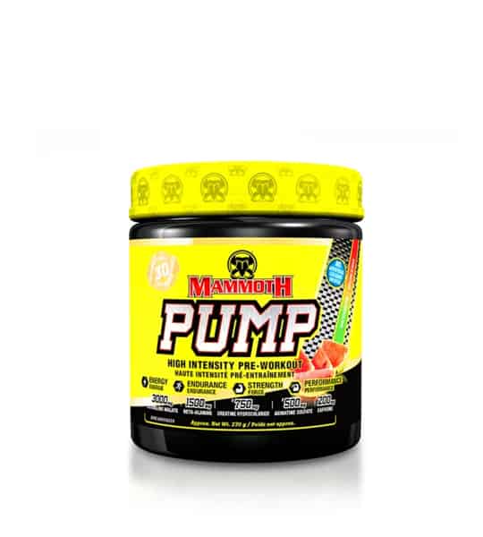 Mammoth - Pump (30 Servings) | Mammoth Pump Pre-workout