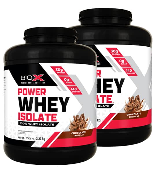 BIO-X - Power Whey Isolate (5lbs x2) | Canada Supplements Direct