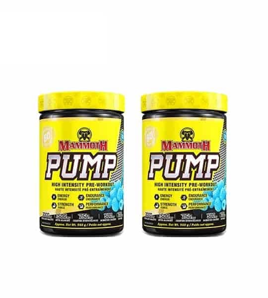 Mammoth - Pump (60 Serv 2x) | Pump Pre-Workout by Mammoth