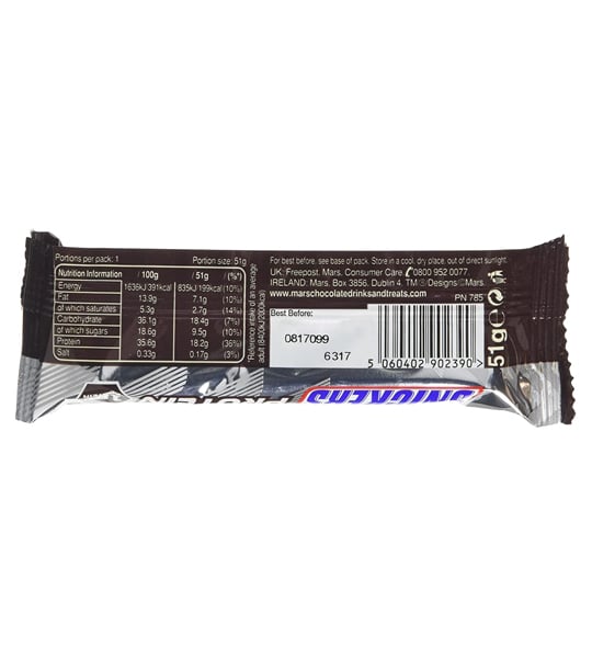 Snickers - Original Protein Chocolate Bar (1 bar)
