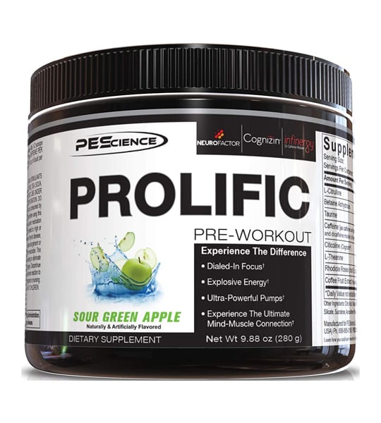 PEScience - Prolific Ultimate Pre Workout (40 servings)