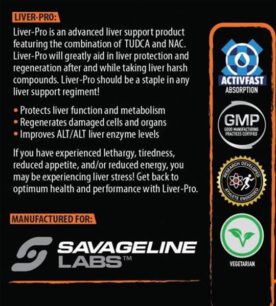 Savage Line Labs - Liver Pro (60 Caps)