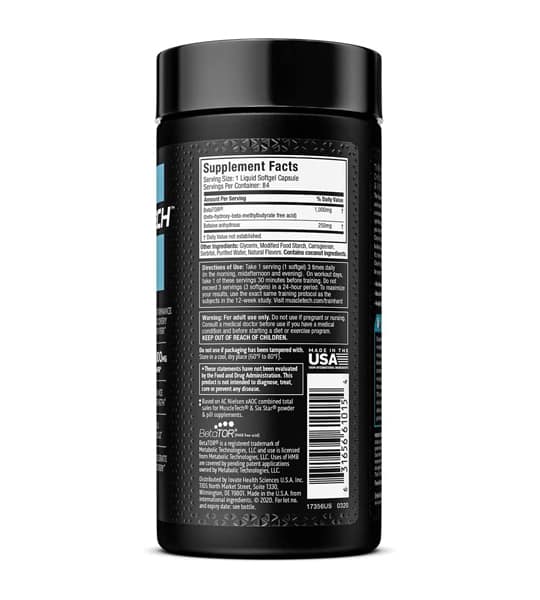 MuscleTech - Clear Muscle Next Gen (84 Cap)