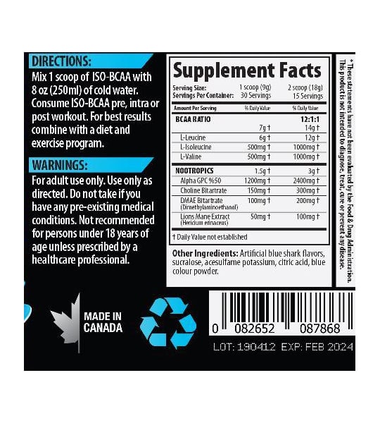 Savage Line Labs - ISO-BCAA