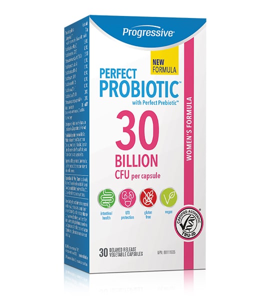 Progressive - Perfect Probiotic Women's 30 Billion CFU (30 Capsules ...