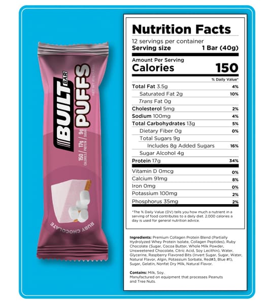 Built - Puffs Bar (1 bar)