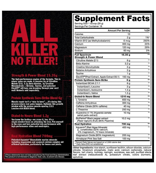 Mutant - Madness All-In Preworkout (36 Servings)