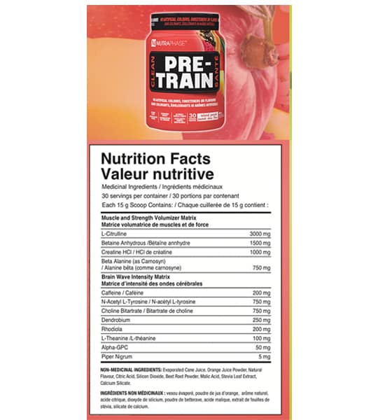 Nutraphase - Clean Pre Train