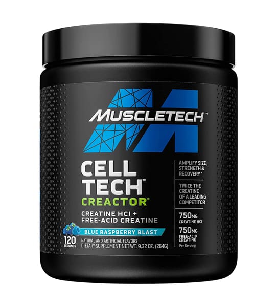 MuscleTech - Cell-Tech Creactor Creatine HCL Powder (120 Servings)