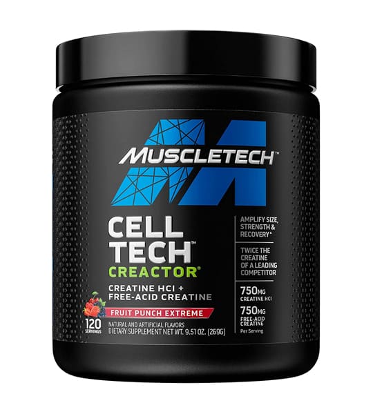 MuscleTech - Cell-Tech Creactor Creatine HCL Powder (120 Servings)