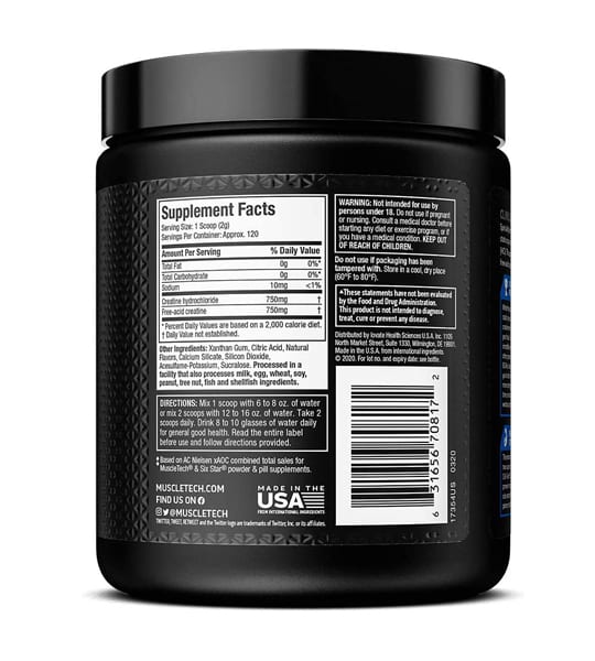 MuscleTech - Cell-Tech Creactor Creatine HCL Powder (120 Servings)