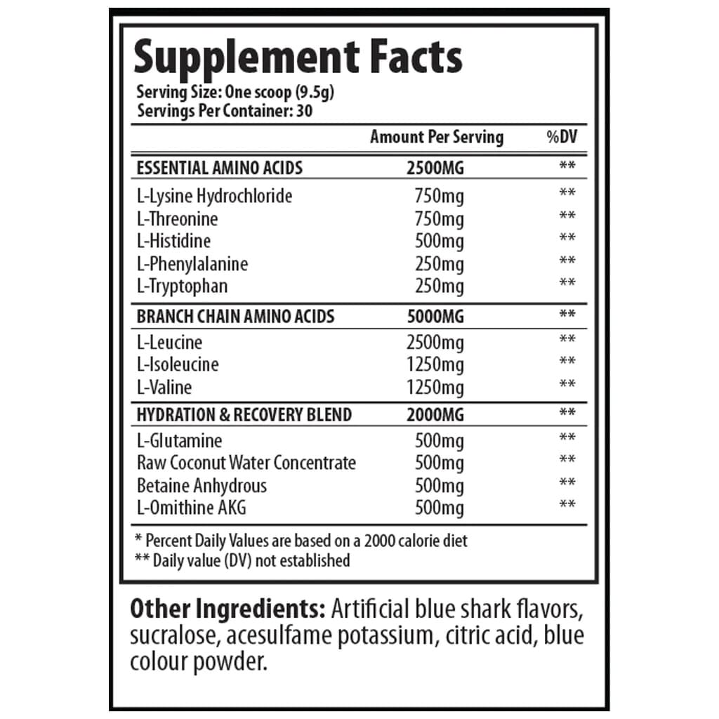 Savage Line Labs - BCAA + EAA + Hydration (285g)