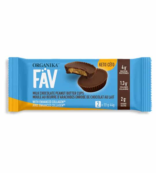 Organika - FÄV Milk Chocolate Peanut Butter Cups with Enhanced Collagen ...