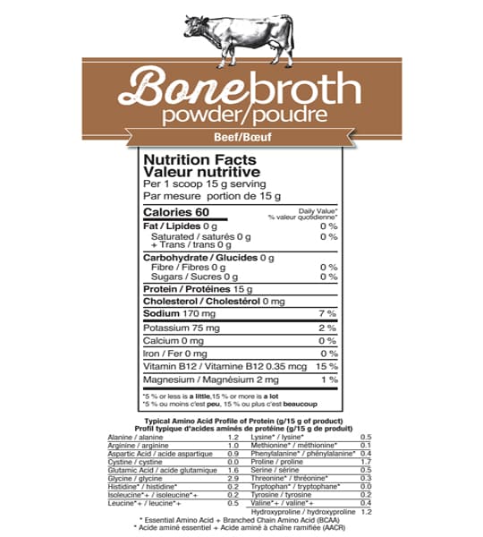 Prairie Naturals - Beef Bone Broth (300g)