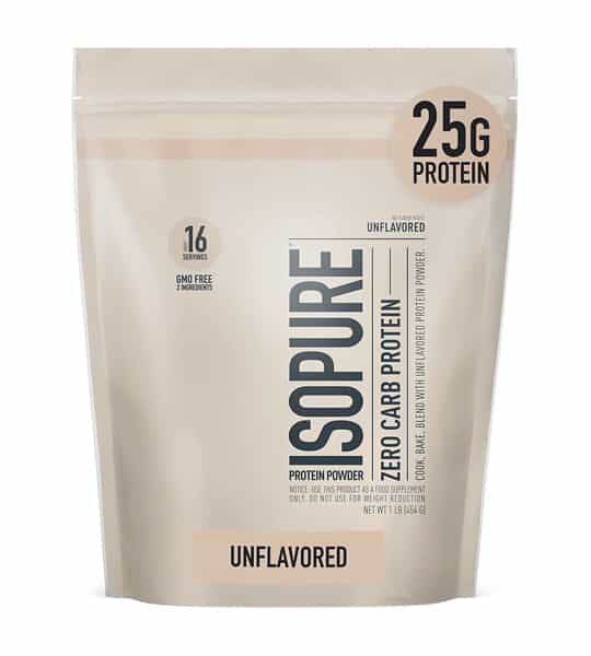 IsoPure - Zero Carb Whey Protein Isolate (1lb size)