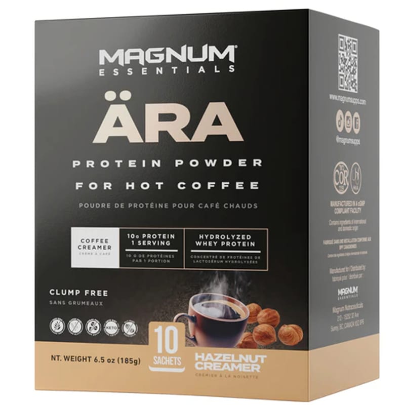 ARA Coffee Creamer (10 Pack x 18.5g) Hydrolyzed Whey Protein