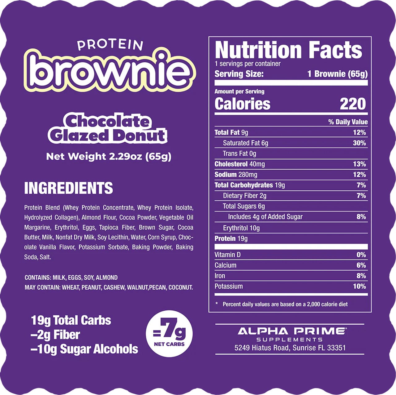 AP Prime Bites Protein Brownie (Single Pack)