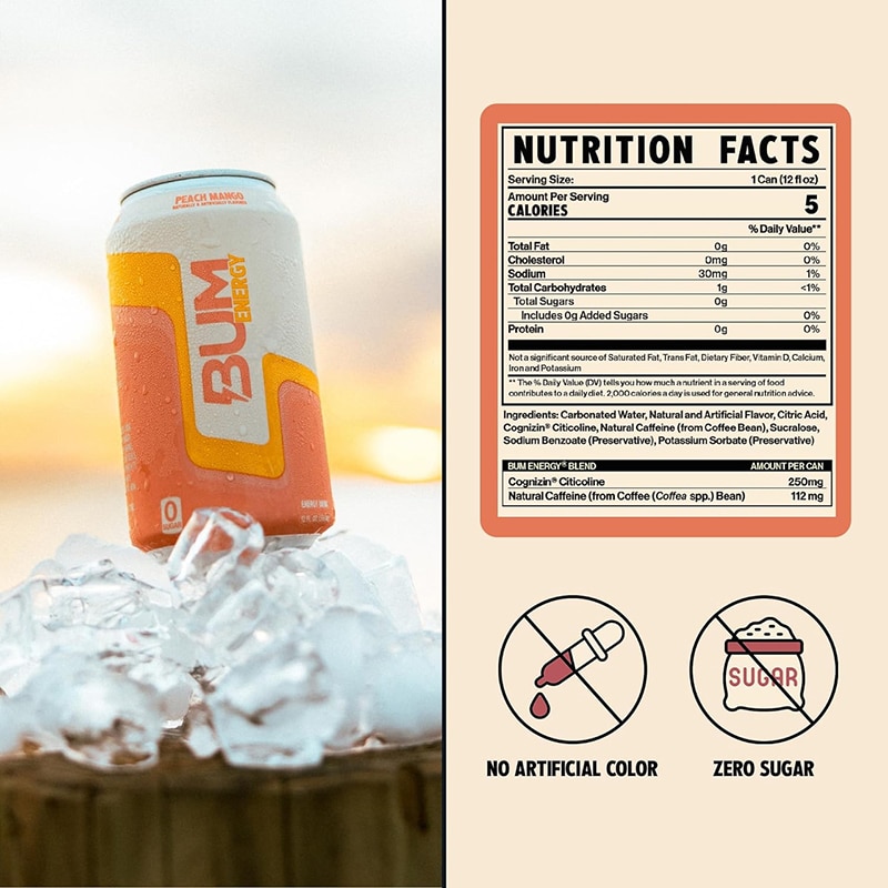 CBUM - Bum Energy Drink (355mL) RTD