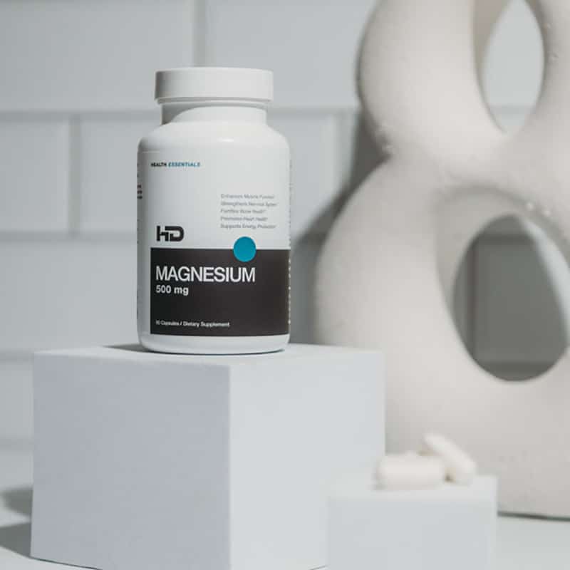 HD Muscle - Magnesium 500mg (90 Capsules)